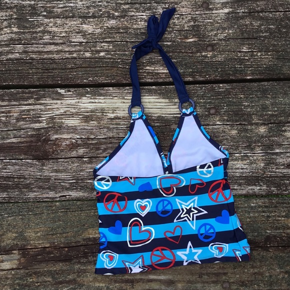 Justice | Swim | Justice Girls Swim Tankini Top Size 8 | Poshmark